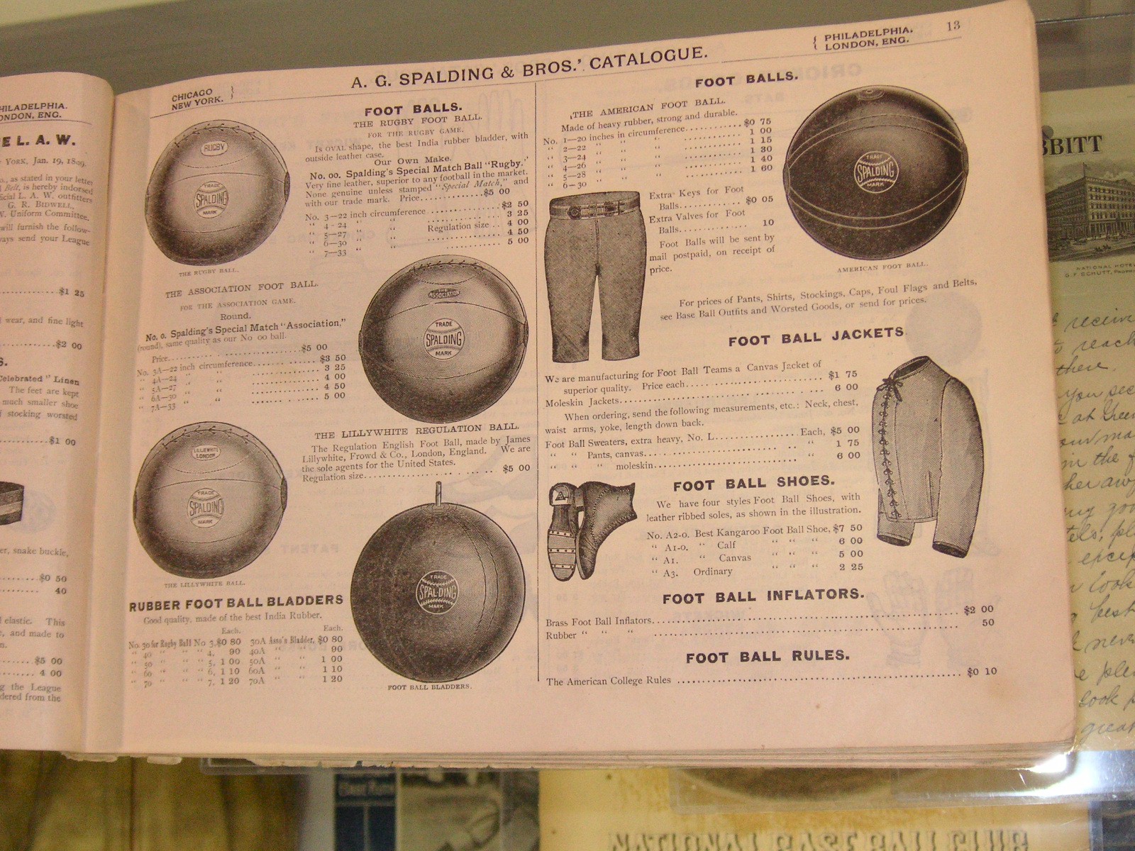 Sports Antique of the Week April 26th- May 2nd 2009 - 1889-90 A.G ...