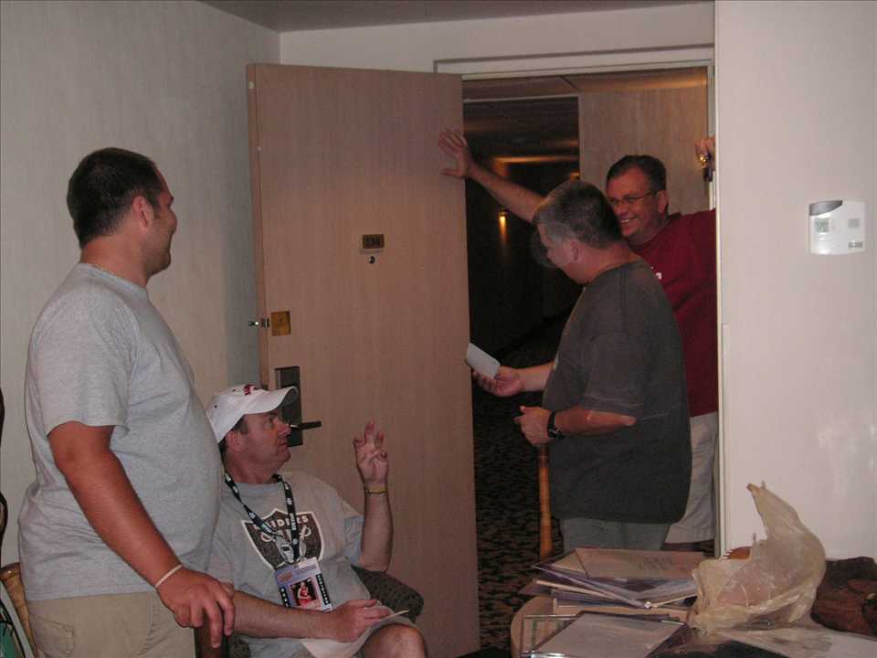 Bill Rayburn's Room at the Sherton - 2009 National Sports Collectprs ...